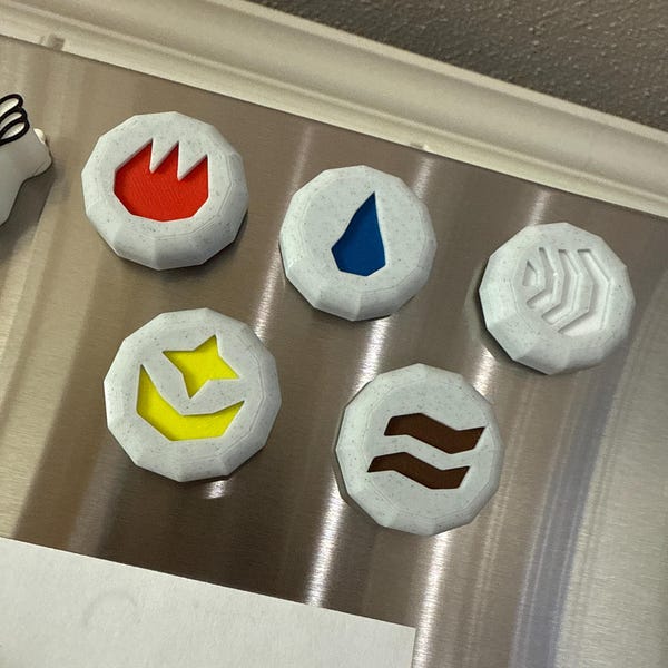 MTG Mana Coasters - Magic the Gathering - 3D Printed MTG Coasters With ...