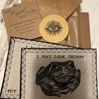 Handmade Toad Patch - Iron on Toad Patch - Sew on Toad Patch - Frog ...