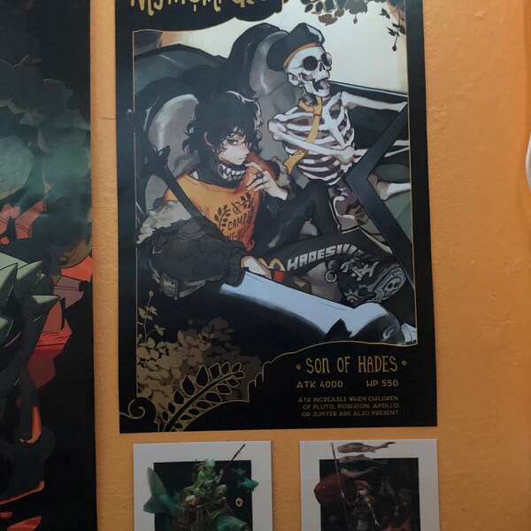 Buy Percy Jackson - Nico Di Angelo Mythomagic Art Print Online in India ...