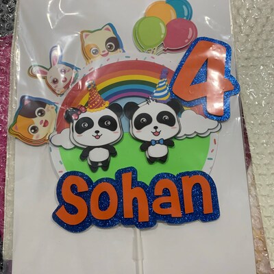 Baby Bus Cake Topper/ Baby Bus Cupcake Topper/ Baby Bus/ Cake Topper ...