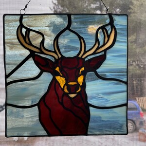 Waterfall Stained Glass Pattern - Etsy