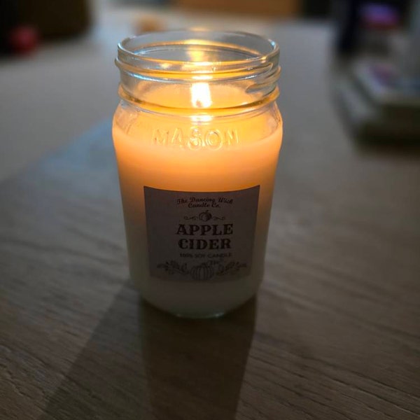 Fall Candle / Pure Soy / Autumn Candle / Fall Decor / Container Candle ...