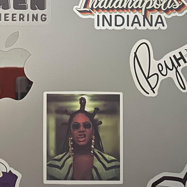 Tech Baddie Sticker | Megan Thee Stallion | Funny Meme Sticker | Women ...