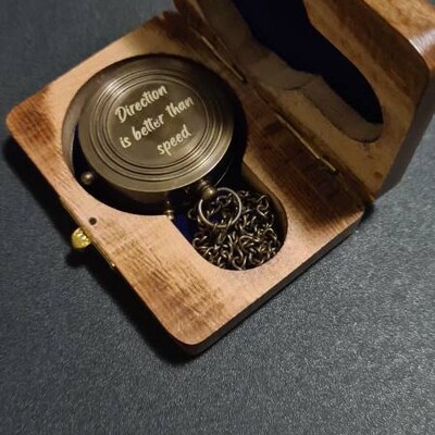 Personalized Compass, Engraved Compass, Custom Compass, Functional ...