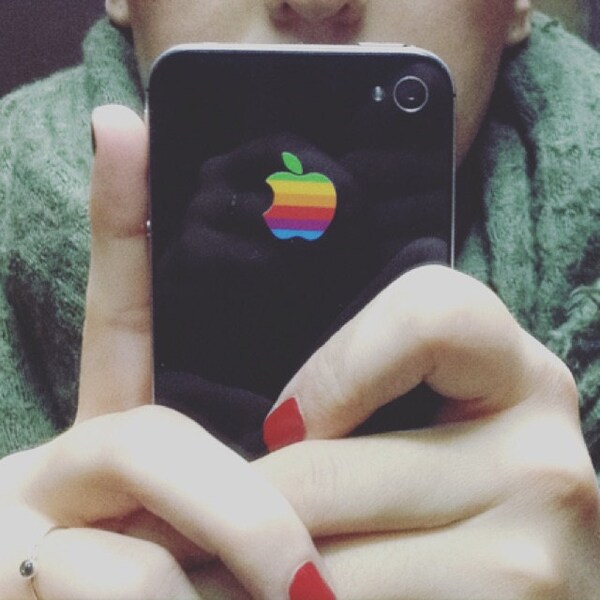 MacBook Pro Retro Rainbow Apple Sticker Decal for the MacBook Pro 2017 ...