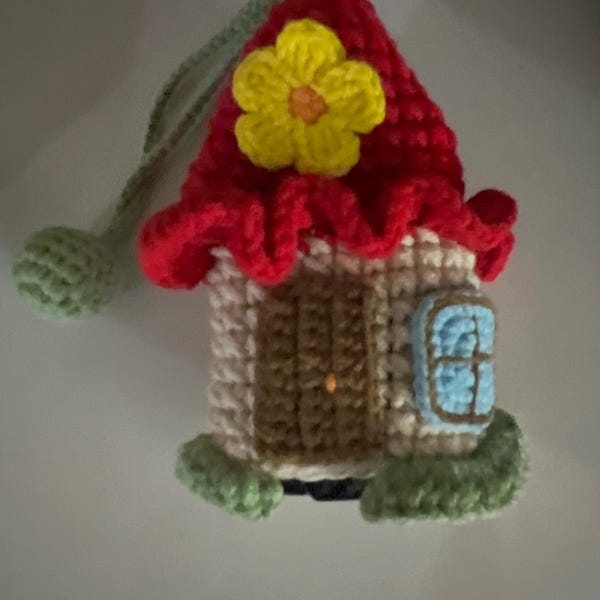Crochet Car Key Fob Cover Holder Sheep Big Mouth Monster Mother's Day ...