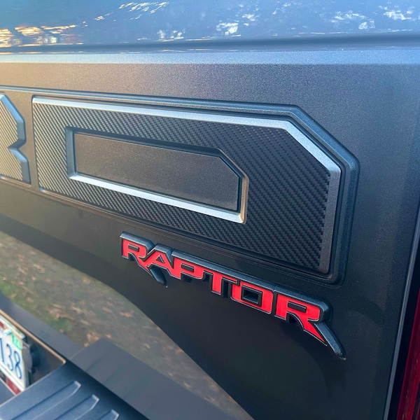 2017-2020 Ford Raptor Rear Emblem Inlay Vinyl Decal - Etsy
