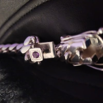 9mm 999 Pure Solid Silver Hand Made Cuban Link Chain 24in - Etsy