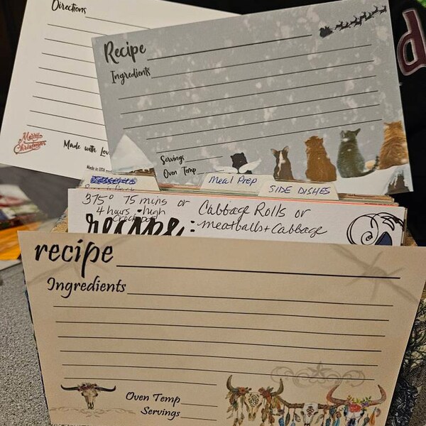Big Bear Northwest Pacific 4x6 Recipe Card - Etsy