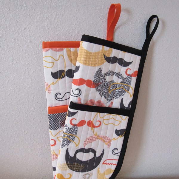 Beard + Mustache Fabric - Modstache and Beards by Katerhees - Mod ...