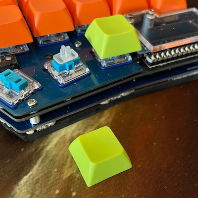 DES Keycap Set, Ergonomic Sculpted Keycaps - Etsy