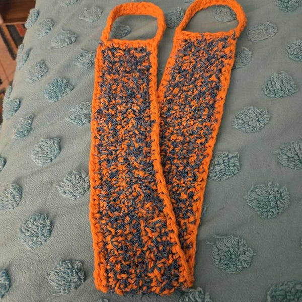 Back Scrubber Crochet Pattern – Exfoliating Body & Dish Scrubby (PDF ...