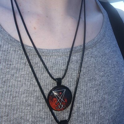 Clauneck Pendant, Wealth Demon, Black Magic Spell Amulet, Left Hand ...