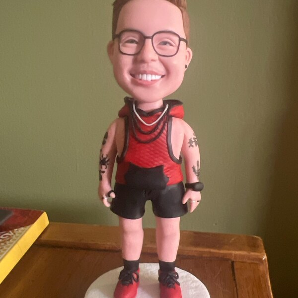 Custom Boyfriend Bobblehead, Personalized Romantic Gift for Him, Custom ...