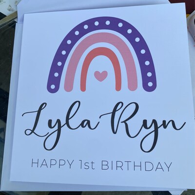 Birthday Card for Son, Happy Birthday Card for Son, Custom Birthday ...