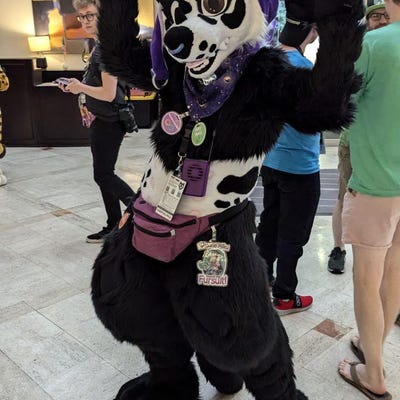 Green Snowflakes Fursuit Bandana - Etsy