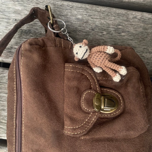 Pink Monkey Crochet, Cute Crochet Monkey, Gift Ideas, Gift for Him, Gift for Her, Little Monkey ...