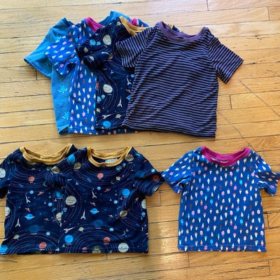 Easy T-shirt PDF Sewing Pattern - Etsy