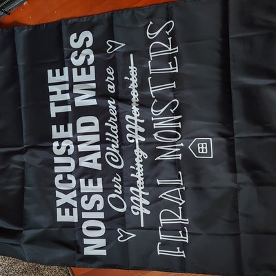 Custom Flag 3x5 Festival Flag Rave Flags EDC Gear EDM Flag Personalized ...