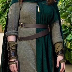 Distressed Cotton Leather Hand Wraps, Primitive Drab Green Fist Wraps ...