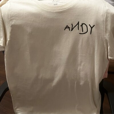 Andy Text Font Letters SVG, Toy Story SVG, Andy Woody Buzz Lightyear ...