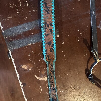 Mens Women's Straw Cowboy Hat With Turkey Feather & Burned Card ...