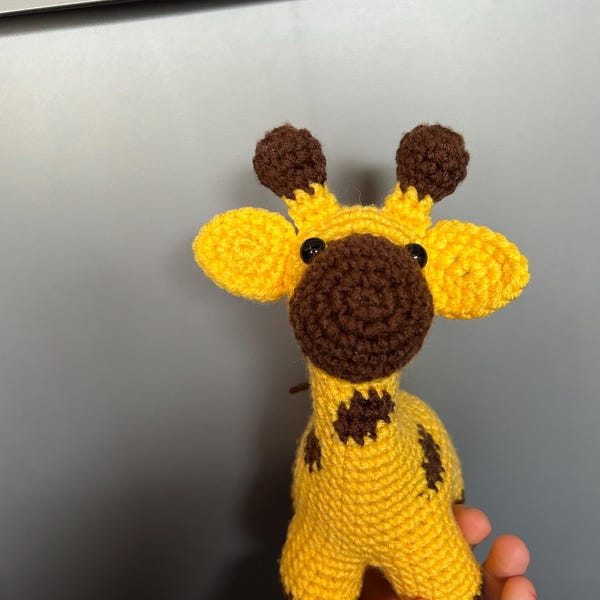NO-SEW Crochet Pattern: Gigi the Giraffe (english) - Etsy