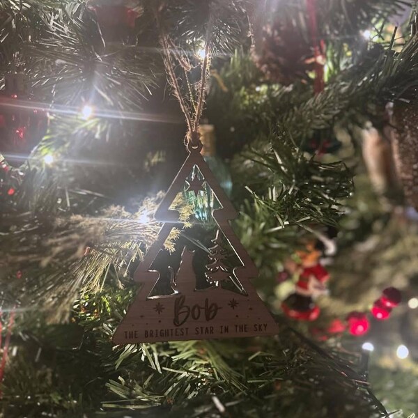 Personalised Tarantula Christmas Decoration, Custom Tarantula Christmas ...