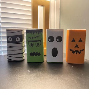 Halloween Juice Box Wrappers. Instant Digital Download. 4 Label Choices ...