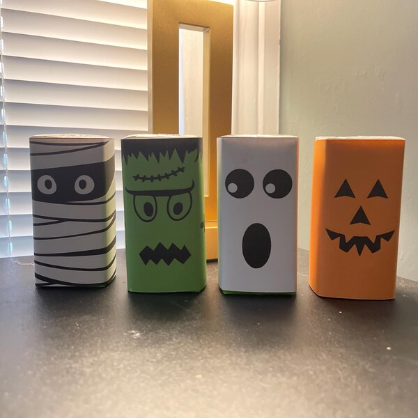 Halloween Juice Box Wrappers. Instant Digital Download. 4 Label Choices ...