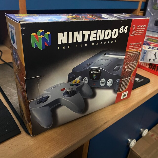 Nintendo 64 Console Box