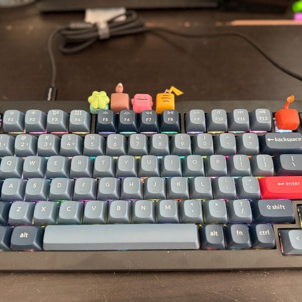 Transparent Jelly Keycaps Set, Mechanical Keyboard Keycaps Set, Crystal ...