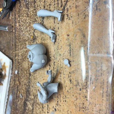 WWII Fallen Resin 2 Soldiers Model Unpainted Military Figures Scale 1 ...