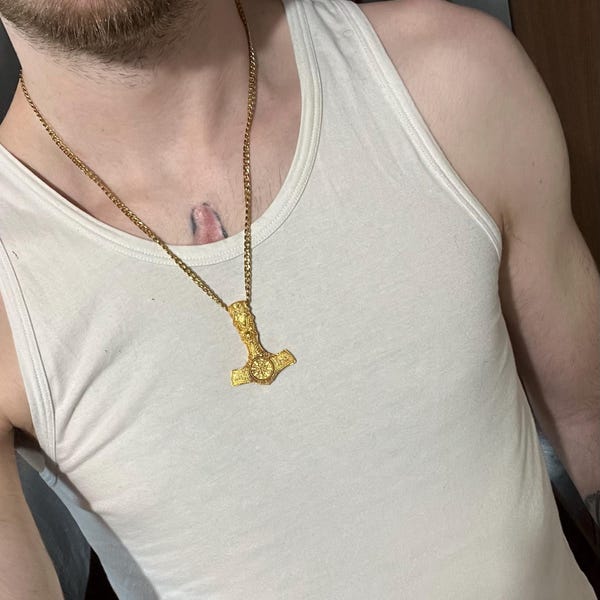 Yellow Gold Thresher Shark Pendant | Handcrafted Silver Shark Necklace ...