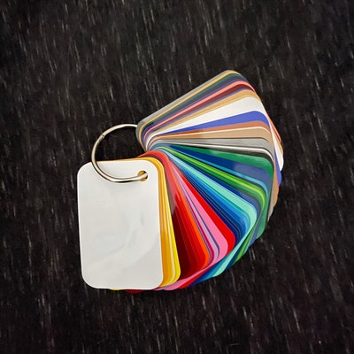 Sample Ring Oracal 651 Adhesive Vinyl Sample Ring Swatch - Etsy