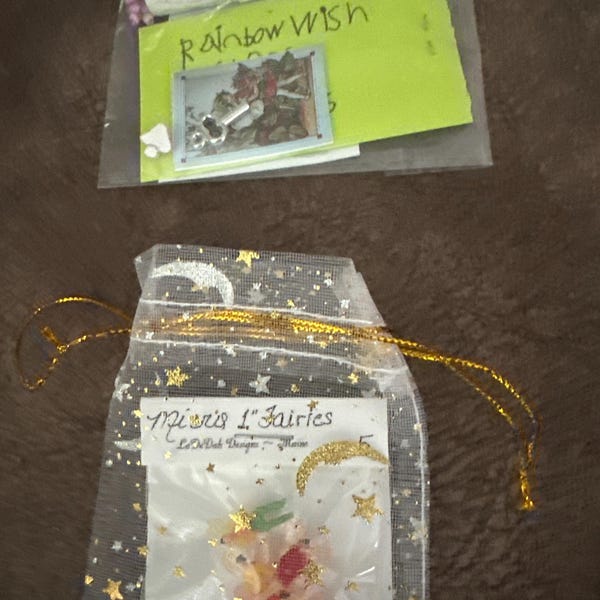 Itty Bitty Tiny Micro Miniature Fairies- Fairy for Terrarium - Etsy
