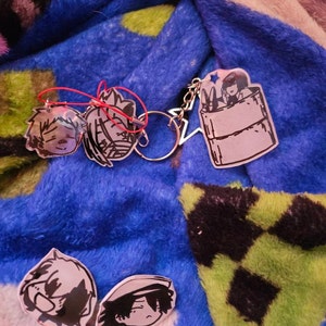 Gojo Satoru and Geto Suguru Keyring Jjk Jujitsu Kaisen Set of 2 - Etsy ...