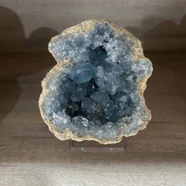 481g Phantom Smoky Quartz Crystal on Stand, Metaphysical Healing Stone ...