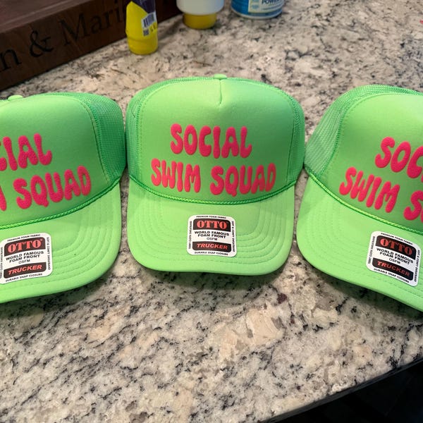 Custom Puff Print Hat, Custom Foam Hat, Custom Mesh Trucker Hat, High ...