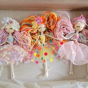 Fairy Flowers Doll Fairy Dress Doll Art Doll Hand Fairy Doll - Etsy