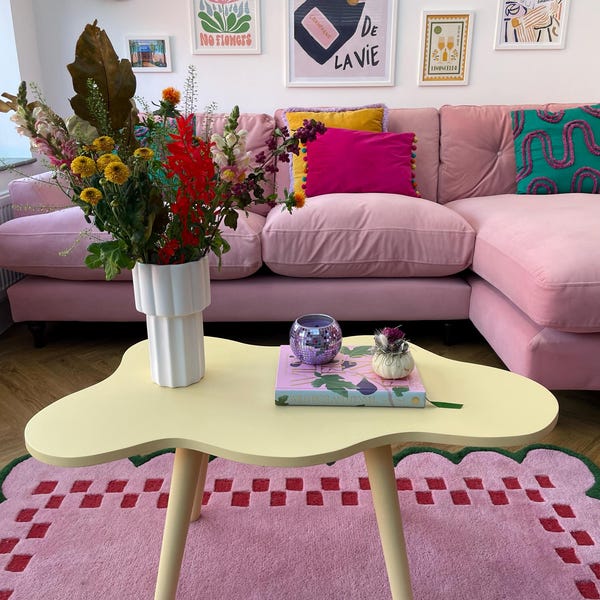 Cloud Wiggle Coffee Table - Colour Options - Etsy