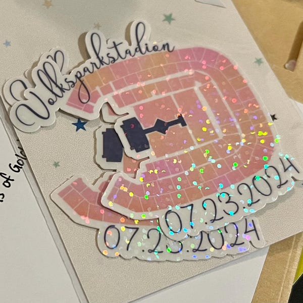 Custom Concert Stickers | Taylor | Swifty Gifts and Momentos | North ...