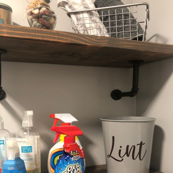 Lint Decal Label / Laundry Room Decor / Laundry Room Organization ...