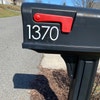 Reflective Mailbox Numbers, Reflective Mailbox Decals, Mailbox Decals ...