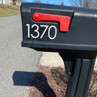Reflective Mailbox Numbers, Reflective Mailbox Decals, Mailbox Decals ...