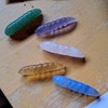 4.38'' Natural Clear Quartz Crystal With Blue Angels Feather Inclusions ...