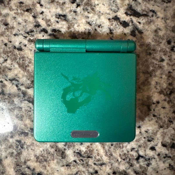 Lime Green Game Boy Advance GBA Console With Ips V5 Backlit LCD Mod - Etsy