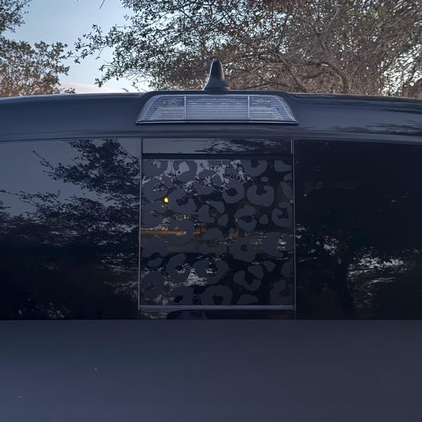 Fits 2015-2020 Chevy Tahoe Rear Side Windows Punisher Distressed ...