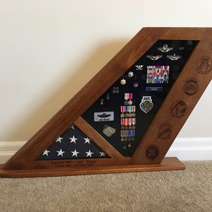 Aircraft Fin Flash Shadow Box various Styles | Etsy