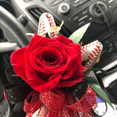 Baseball Sport Bud Roses - Etsy